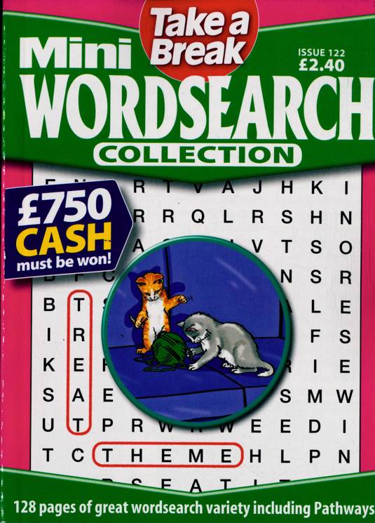 Mini Wordsearch Collection (Take a Break) — MK Friends Shop